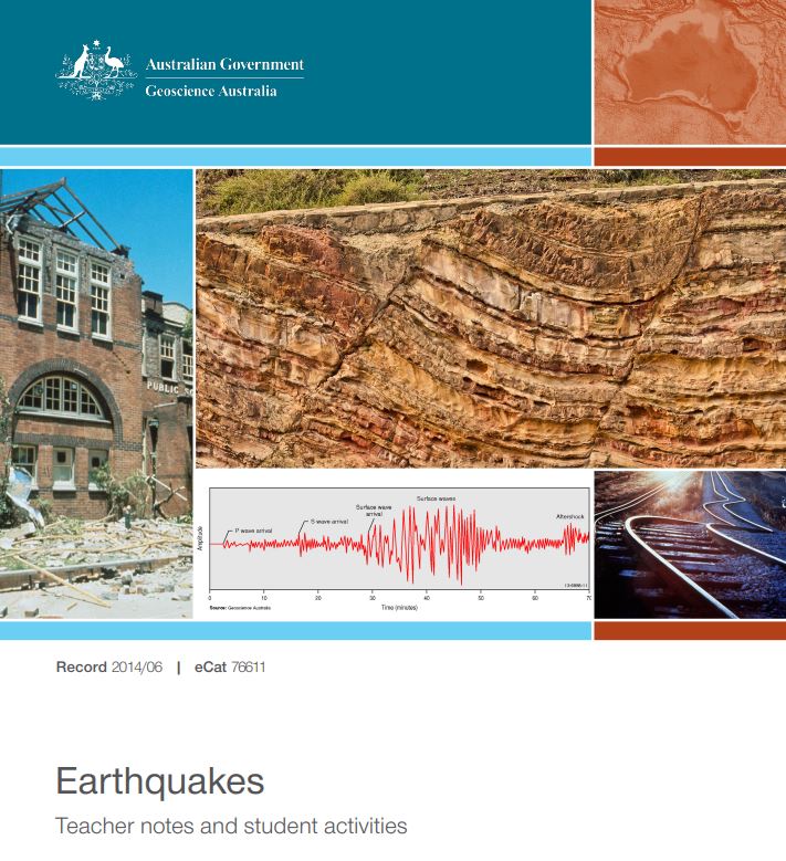 Earthquakes - Teacher Notes and Student Activities
